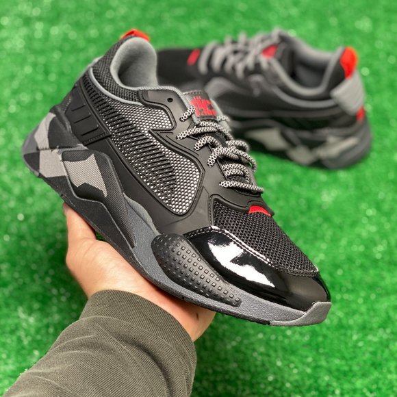 Puma | Shoes | Puma Rsx The Batman Mens Low Top Athletic Shoes Black ...